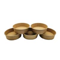 China Hot Sale Heat-Resistant Disposable Salad Paper Soup Bowl With Lid High Quality Paper Bowl for sale