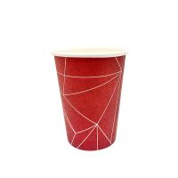 China Affordable Price Brightly Colored Paper Drink Cup Kraft Paper Customized Matt Lamination Paper Cups for sale