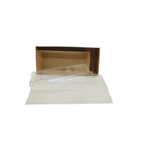 China Cake Box Custom Sandwich Hamburger Rectangle Bread  Kraft Paper with Lid for sale