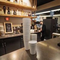 China Plastic Free Paper Cup with Water-Based Coating for Hot and Cold Drinking for sale