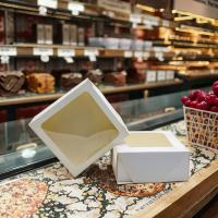 China Cardboard Gift Box with Clear Window Folding Paperboard Packaging for Gifts for sale