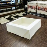 China Wholesale Food Grade Paper Cardboard Box Window for Cosmetic Food for sale