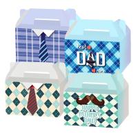 China Handmade Best Paperboard Box Candy Sweet Gift Packaging Handle Boxes for sale