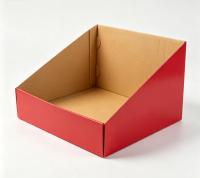 China Disposable Kraft Paper Display Paper Box for sale