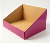 China Disposable Kraft Paper Display Paper Box for sale
