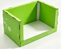 China Disposable Kraft Paper Display Paper Box for sale