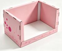 China Disposable Kraft Paper Display Paper Box for sale