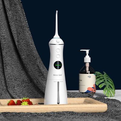 China IPX7 Water Flosser 300ml Oral Irrigator 6 Modes Teeth Cleaner Dental Floss for Braces for sale