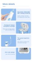 China OEM / ODM 600ml Countertop Oral Irrigator Teeth Whitening Cleaning for sale