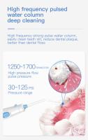 China OEM / ODM 600ml Countertop Oral Irrigator Teeth Whitening Cleaning for sale