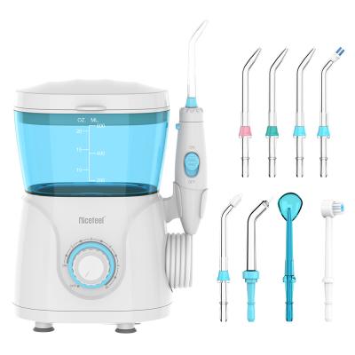 China ABS PC Oral Hygiene Water Flosser Teeth Whitening Clean 600ml for sale