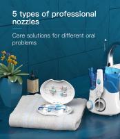 China Teeth Whitening Countertop Water Flosser 600ml Electric Jet for sale