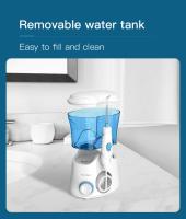 China Teeth Whitening Countertop Water Flosser 600ml Electric Jet for sale
