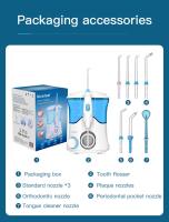 China Teeth Whitening Countertop Water Flosser 600ml Electric Jet for sale