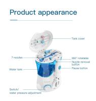 China Teeth Whitening Countertop Water Flosser 600ml Electric Jet for sale