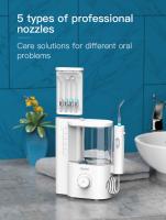 China 10+ Working Mode Oral Hygiene Water Flosser For Teeth Whitening for sale