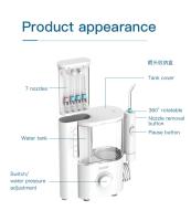 China 10+ Working Mode Oral Hygiene Water Flosser For Teeth Whitening for sale