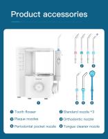 China 10+ Working Mode Oral Hygiene Water Flosser For Teeth Whitening for sale