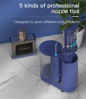 China 600ml Electric Jet Oral Hygiene Water Flosser 10+ Working Mode for sale
