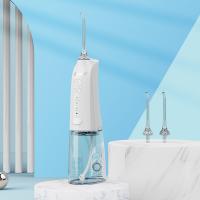 China Cordless Dental Oral Irrigator 150ml Water Tank Portable Teeth Cleaner USB Rechargeable for sale