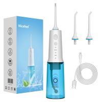 China Nicefeel Cordless Oral Irrigator 300ml Water Tank 1400-1800RPM Dental Water Flosser for sale