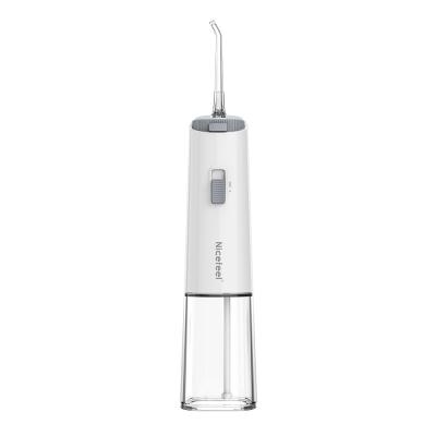 China Nicefeel Portable Oral Irrigator 200ml Water Tank Water Jet Flosser IPX6 Waterproof for sale