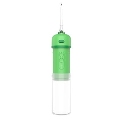 China Retractable Water Tank Mini Portable Oral Irrigator Wireless Electric Teeth Cleaning for sale