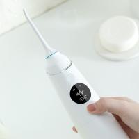 China OLED 300ml Countertop Water Flosser , 5 Working Modes Water Jet Dental Flosser for sale