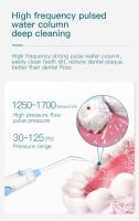 China Combo Electric Toothbrush IPX4 Countertop Water Flosser Teeth Whitening 600ml for sale