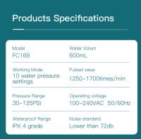 China Oralginal 600ml Electric Water Jet Dental Floss Countertop Oral Irrigator 10+ Modes for sale