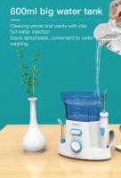 China Oralginal 600ml Electric Water Jet Dental Floss Countertop Oral Irrigator 10+ Modes for sale