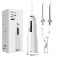 China Cordless Portable Water Flosser 300ml IPX7 5 Modes Oral Irrigator Dental Flosser for sale