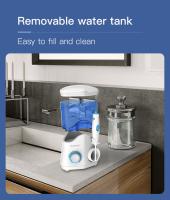 China Nicefeel Dental Water Flosser Oral Irrigator 150ml Tank 5W 6 Jet Tips Oral Care for sale