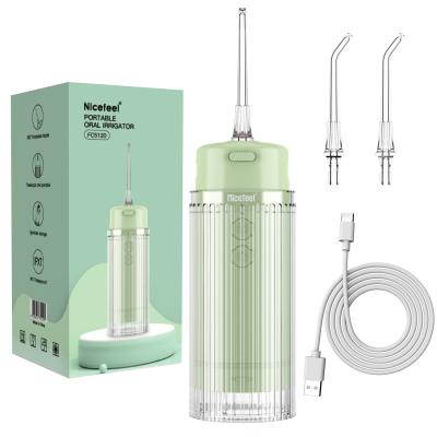 China Nicefeel Adjustable Mini Portable Oral Irrigator With Water Jet for sale