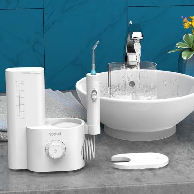 China 1400-1800RPM Countertop Water Flosser 100-240V Household Dental Pulse Oral Care for sale