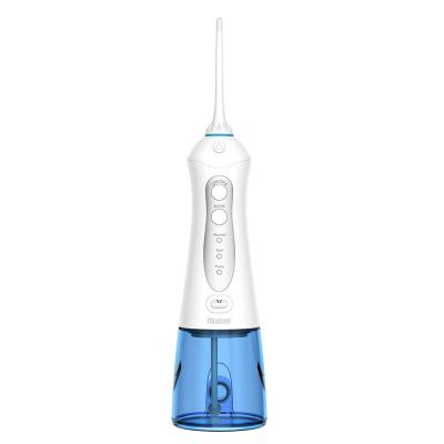China 300ml IPX7 Cordless Portable Water Flosser Teeth Cleaner Oral Irrigator 360° Rotating Nozzle for sale