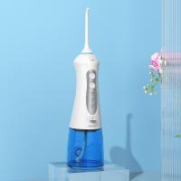 China 300ml IPX7 Cordless Portable Water Flosser Teeth Cleaner Oral Irrigator 360° Rotating Nozzle for sale