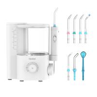 China Household Dental Water Flosser 100-240V 290ml/min Oral Irrigator Desktop Pulse Cleaner for sale