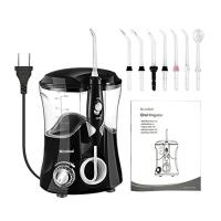 China 600ml Teeth Whitening Oral Irrigator Combo Electric Toothbrush IPX4 Water Flosser Countertop for sale