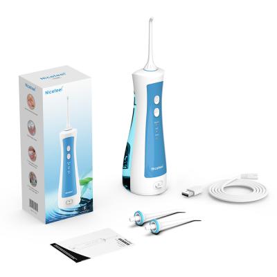 China 150ml Cordless Dental Water Flosser IPX7 Waterproof Rechargeable 1400mAh Oral Irrigator for sale