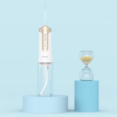 China Cordless Electric Water Flosser IPX7 300ml Portable Oral Irrigator Teeth Cleaner for sale