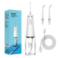 China Cordless Portable Water Flosser 300ml IPX7 Travel Teeth Cleaner 100-240V for sale