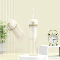 China IPX7 Portable Mini Water Flosser Teeth Cleaner Cordless Type C Rechargeable 300ml for sale