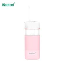 China Nicefeel FC5260 Cordless Mini Water Flosser 60-100 PSI IPX7 150ml for sale