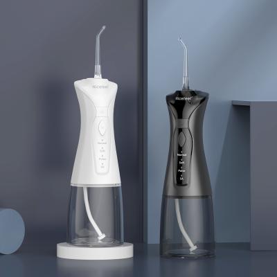 China Type C Charging ABS Nicefeel Cordless Water Flosser 4 Hours Fast Charging for sale
