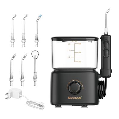 China IPX4 Waterproof Water Flosser Desktop Nozzle Countertop Oral Irrigator for sale