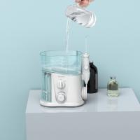 China White Tank Water Flosser 800-1200ml/min Food Grade ABS Nozzle Oral Care for sale