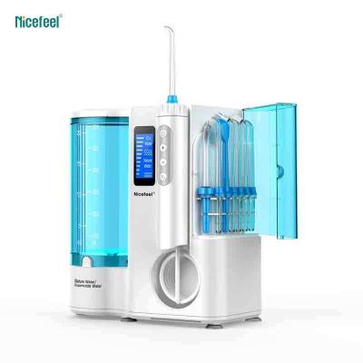 China Nicefeel FC168 Countertop Oral Irrigator 600ml ABS IPX4 Waterproof Electric Flosser for sale