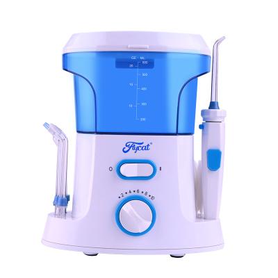 China Countertop Water Flosser 600ml 100-240V IPX4 Home Oral Irrigator for sale