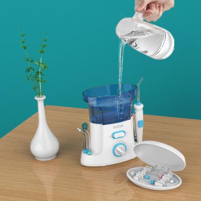 China Nicefeel Cordless Water Flosser 300ml Oral Irrigator 55-125PSI Teeth Cleaner for sale